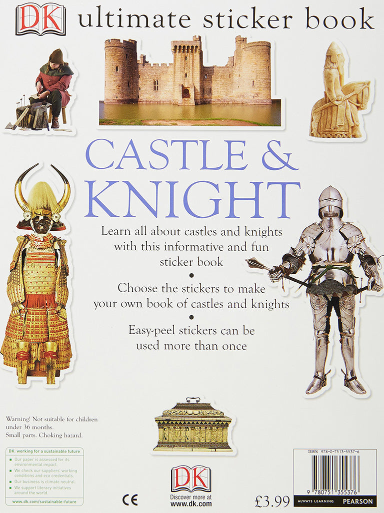 Castle & Knight Ultimate Sticker Book | Books | Illustrated Picture Books