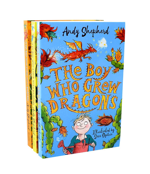 The Boy Who Grew Dragons Series 3 Books Collection Set By Andy Shepherd ...