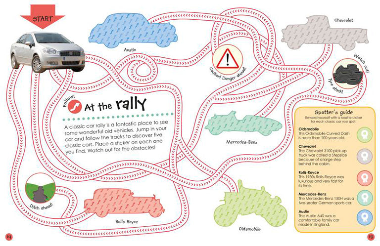 Things That Go Ultimate Sticker Book | Books | Illustrated Picture Books