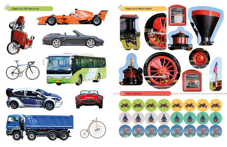Things That Go Ultimate Sticker Book | Books | Illustrated Picture Books