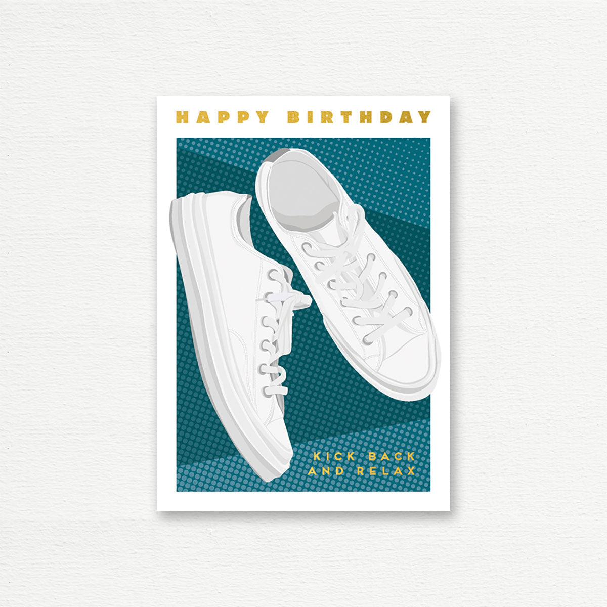 BIRTHDAY CARD Happy Birthday Kick Back And Relax | Books | Illustrated ...