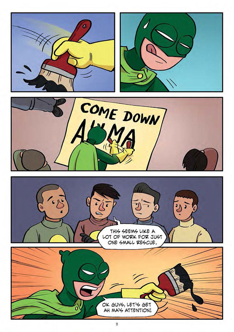 Amazing Ash & Superhero Ah Ma - coming of age #2 | Books | Illustrated ...